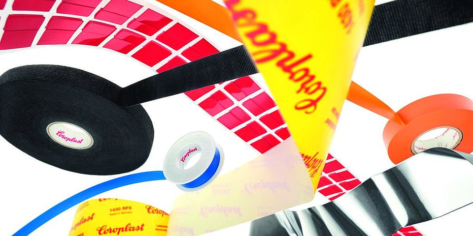 Professional self adhesive tape for industry and craftsmen