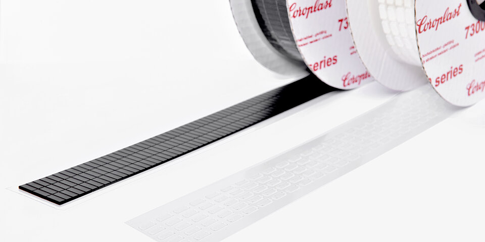 Slick Surface Tape with Low Friction Coefficient